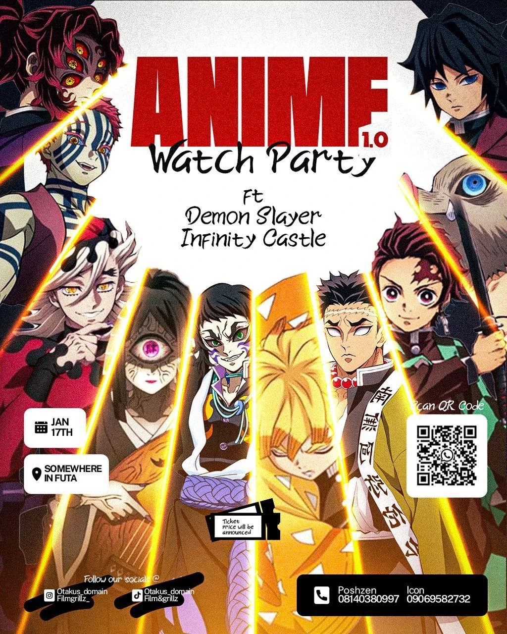 Demon slayer Watch party - TBM Events